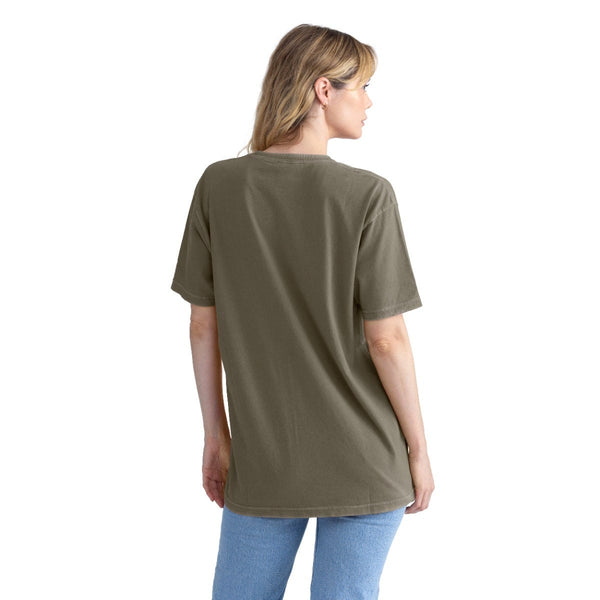 Unisex Soft Wash Cotton T-Shirt - Washed Military Green | 3600SW | Next ...