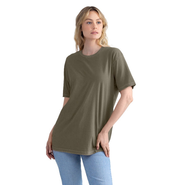Unisex Soft Wash Cotton T-Shirt - Washed Military Green | 3600SW | Next ...