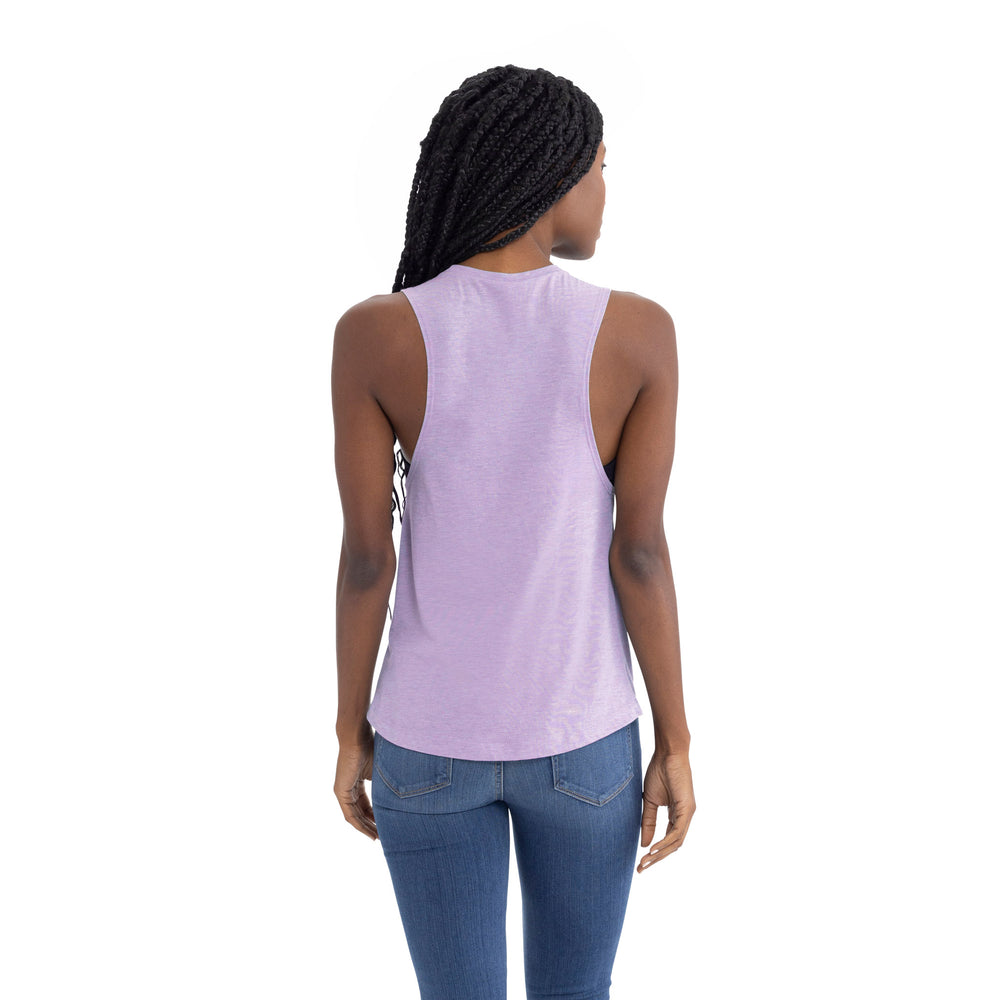 5013 Women's Festival Muscle Tank Lavender | Next Level Apparel