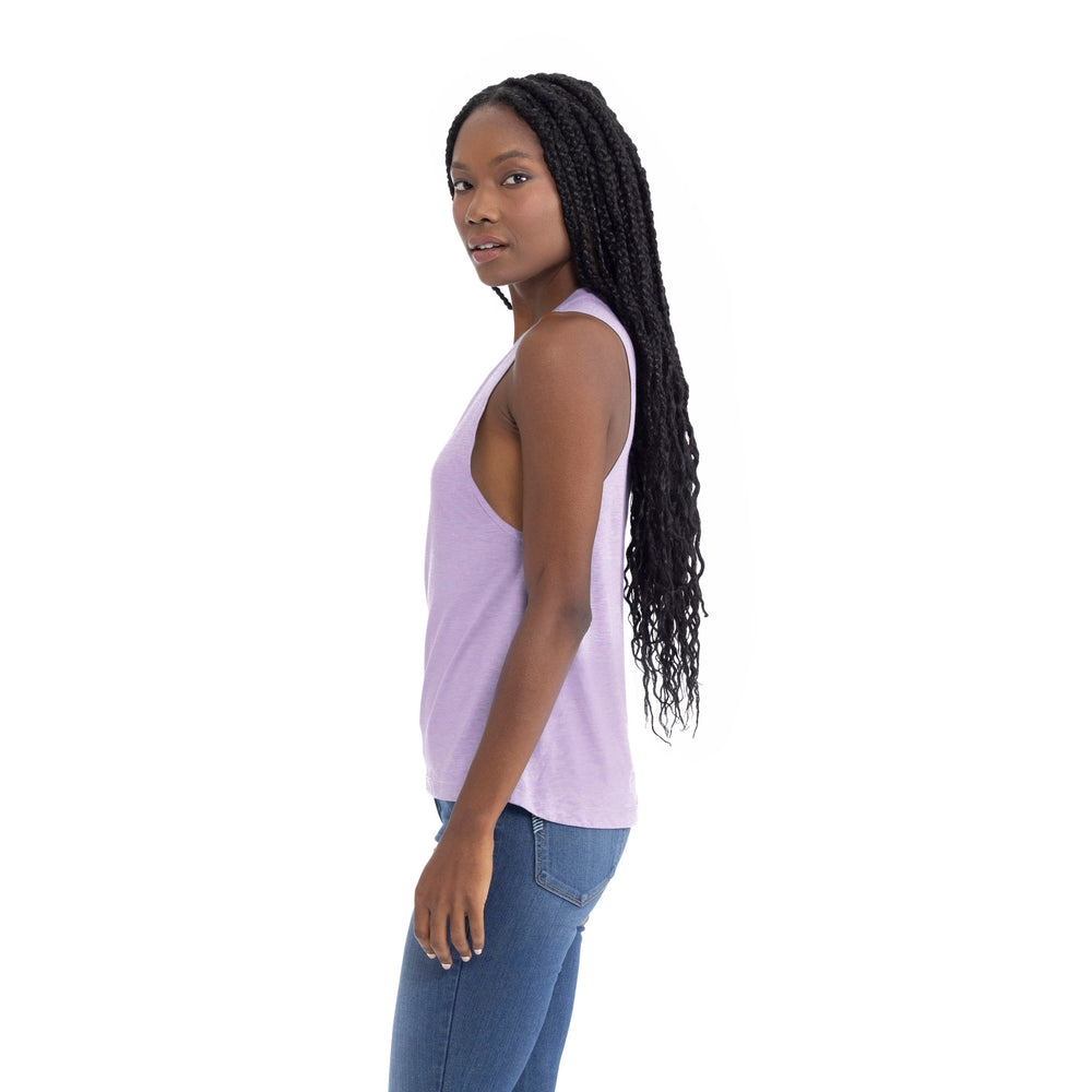 5013 Women's Festival Muscle Tank Lavender | Next Level Apparel