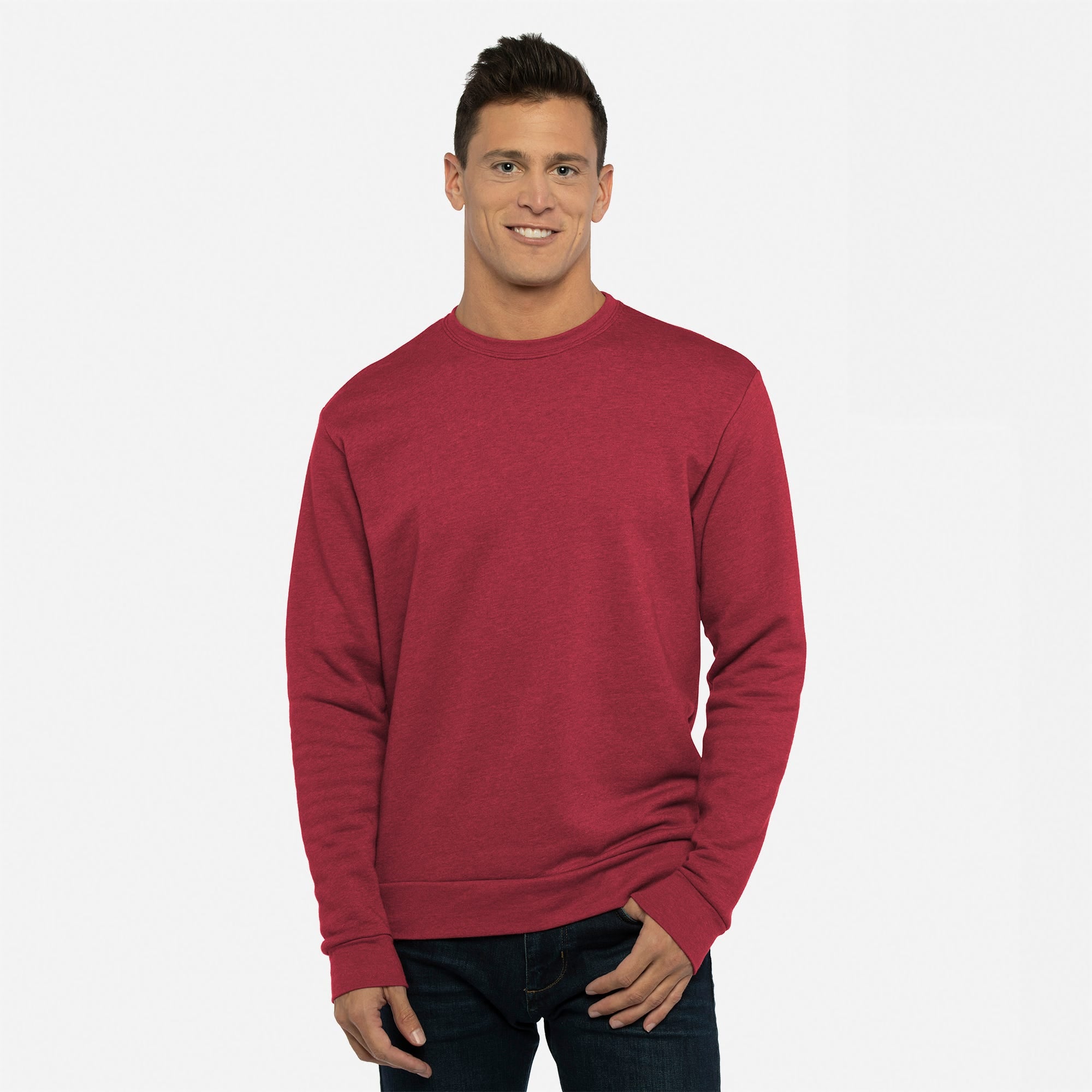 Malibu Sweatshirt - Cardinal | 9002 | Next Level Apparel