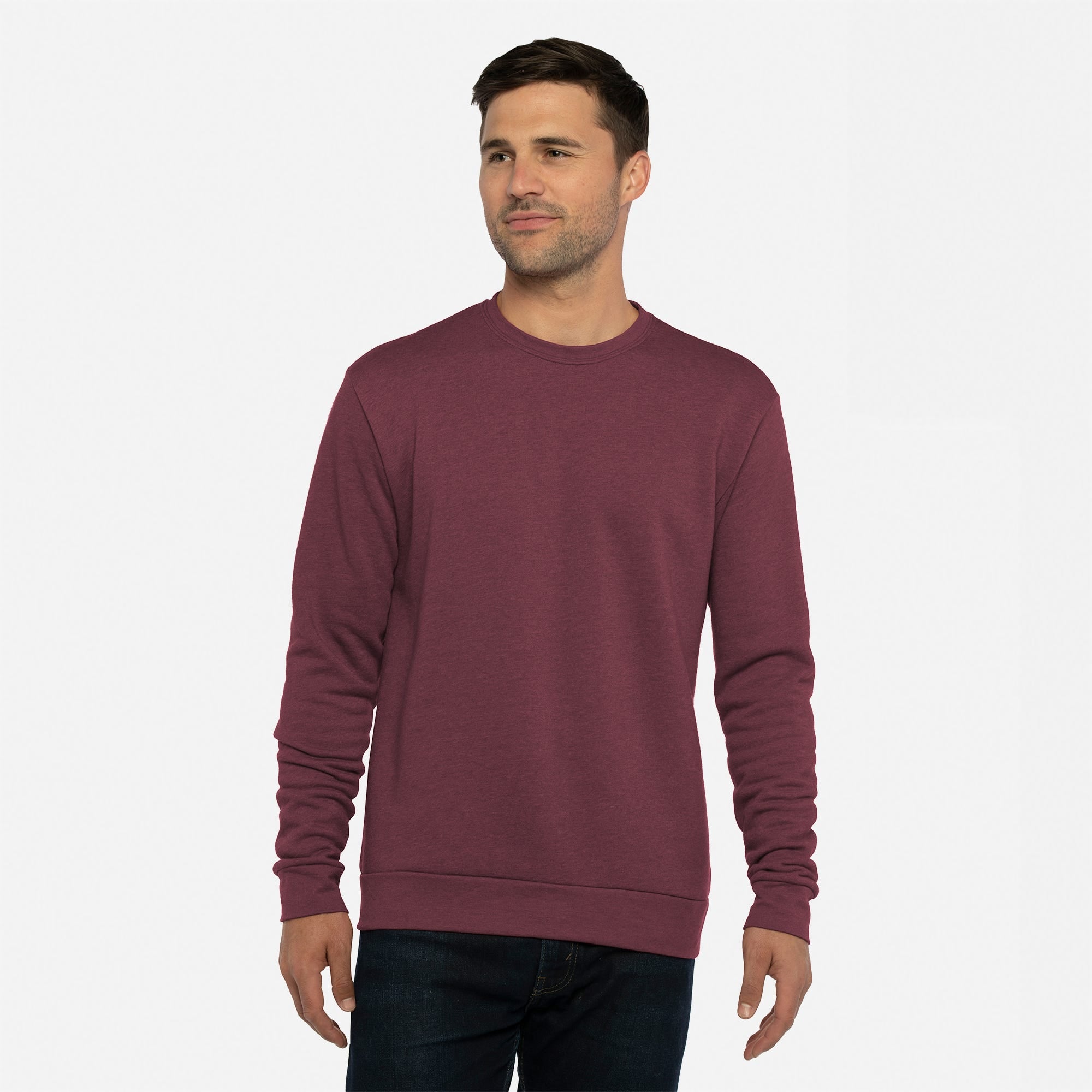 Malibu Sweatshirt - Heather Maroon | 9002 | NLA