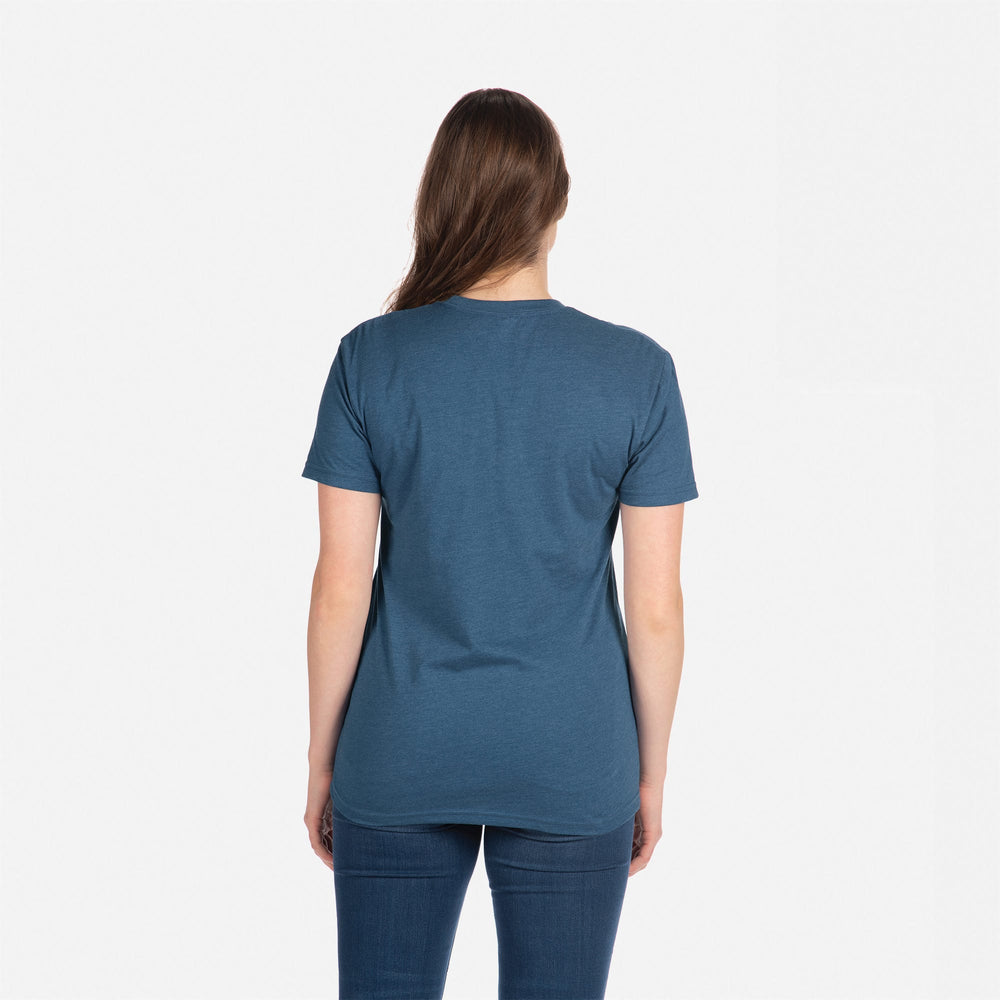 6210 CVC T-Shirt Heather Cool Blue | Next Level Apparel