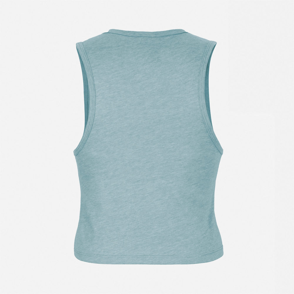 5083 Women's Festival Cropped Tank Stonewash Denim | Next Level Apparel