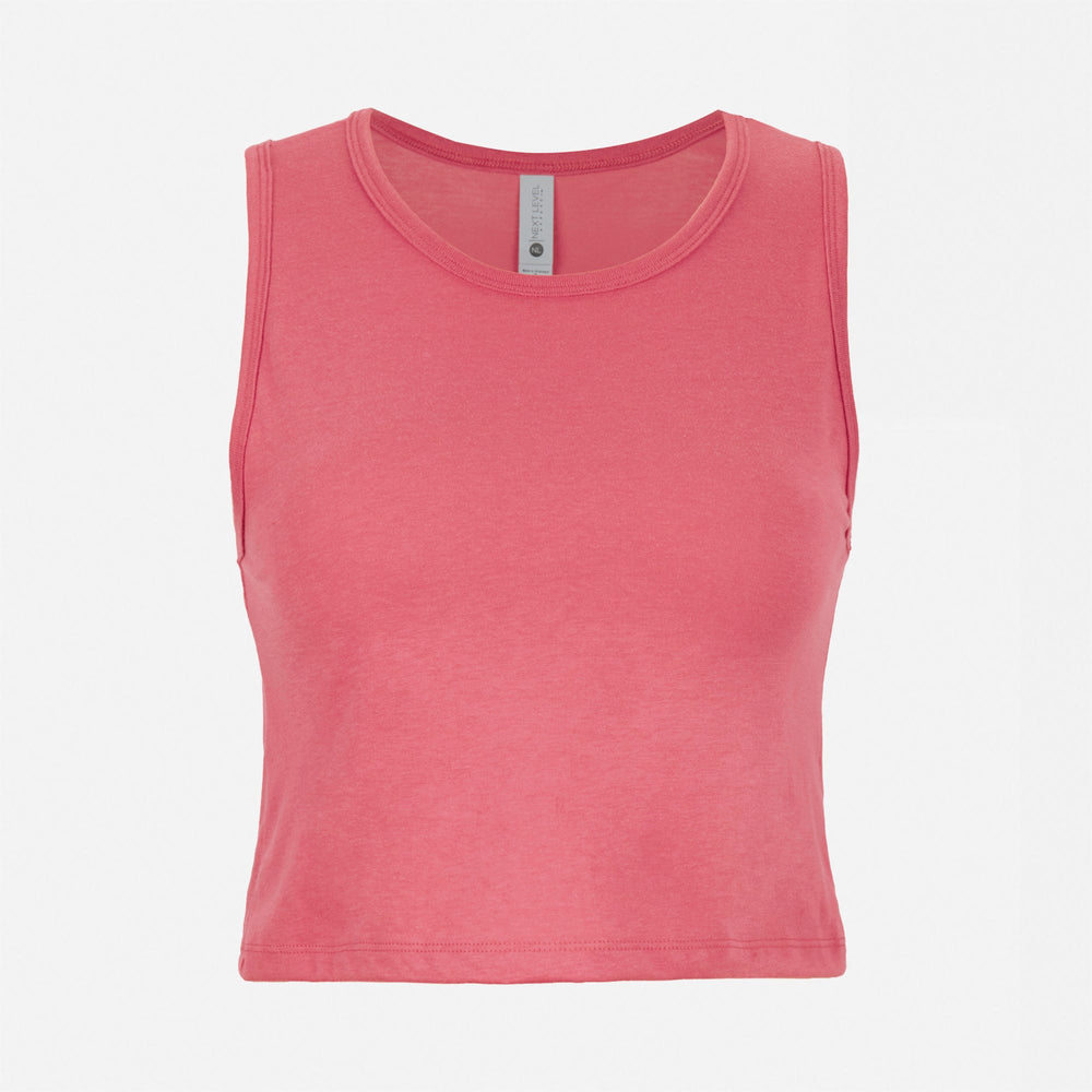 5083 Women's Festival Cropped Tank Smoked Paprika | Next Level Apparel