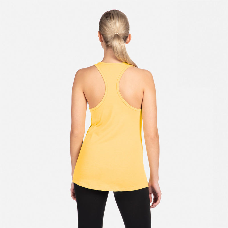 Women's Ideal Racerback Tank Banana Cream | Next Level Apparel