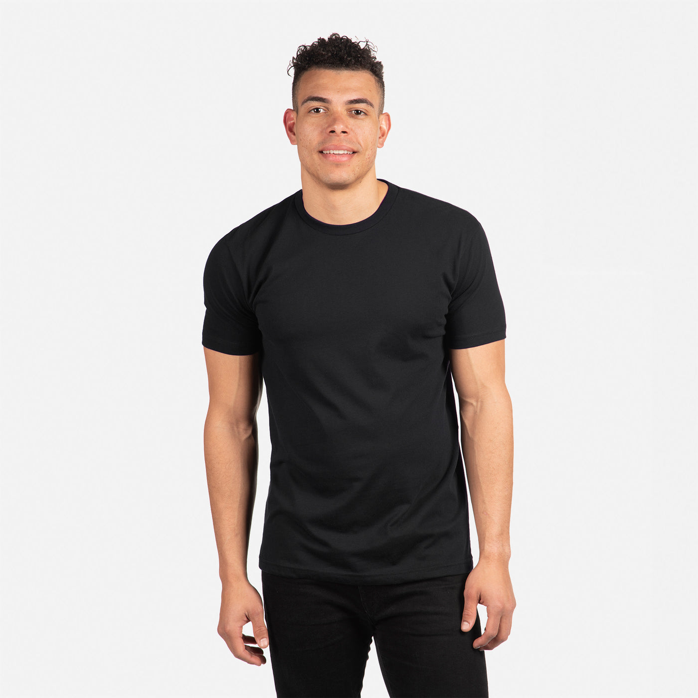 Sueded T-Shirt - Black | 6410 | Next Level Apparel