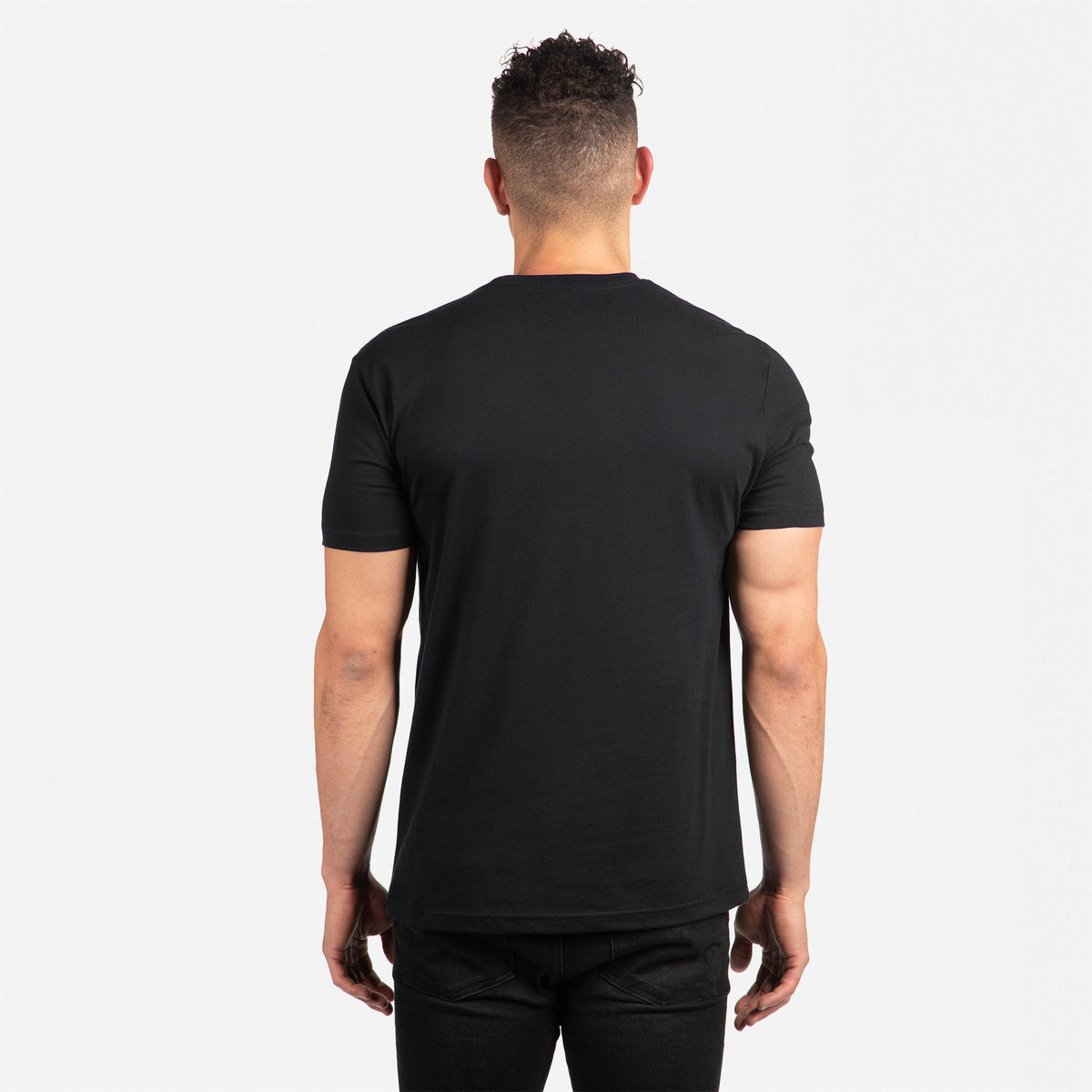 Sueded T-Shirt - Black | 6410 | Next Level Apparel
