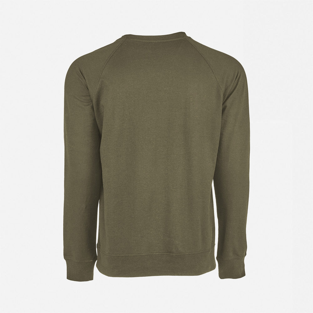 9000 Laguna Raglan Sweatshirt - Military Green | Next Level Apparel