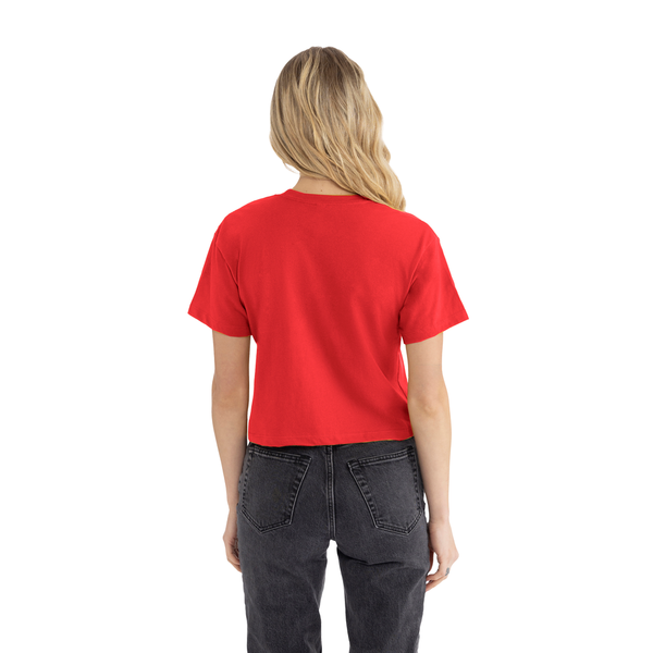 Women's Ideal Crop Tee - Red | 1580 | Next Level Apparel