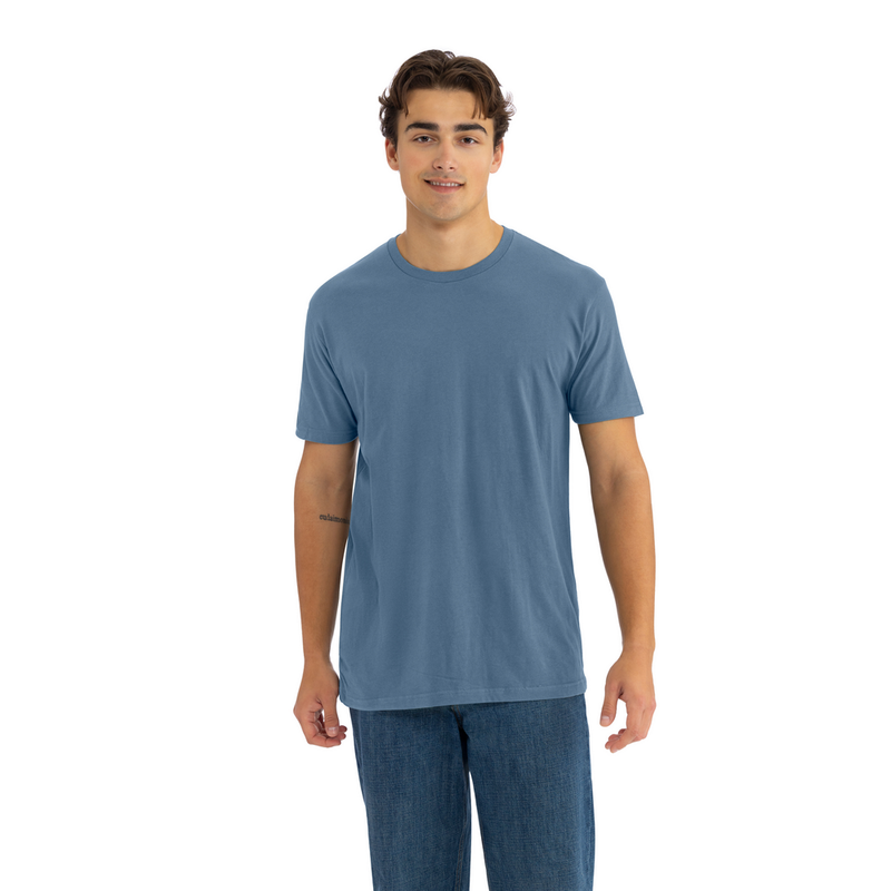 Cotton T-Shirt - Blue Jean | 3600 | Next Level Apparel
