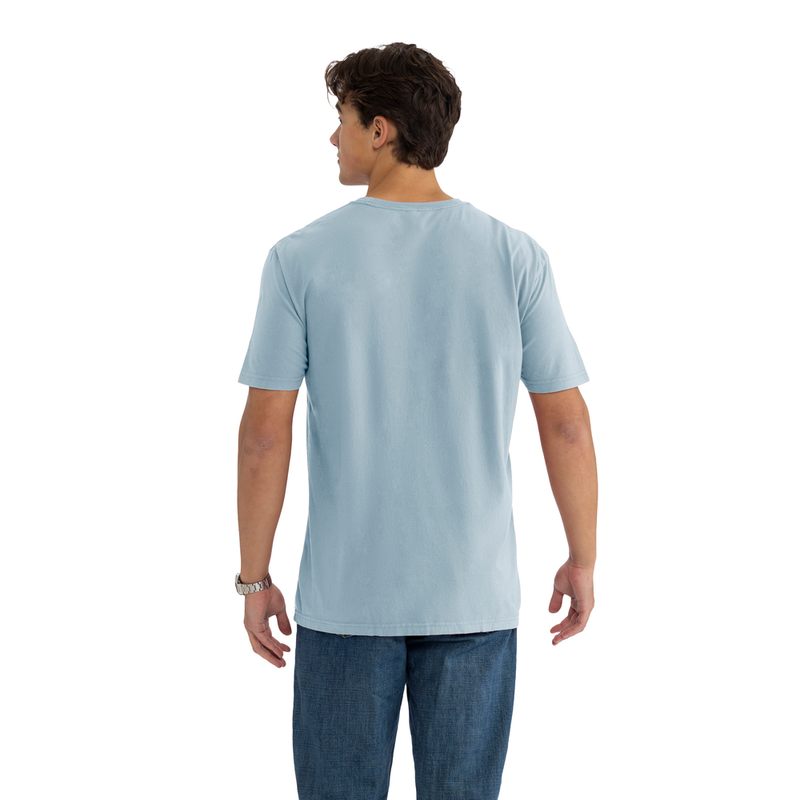 Soft Cotton T-Shirt - Washed Stonewash Denim | 3600 SW | NLA