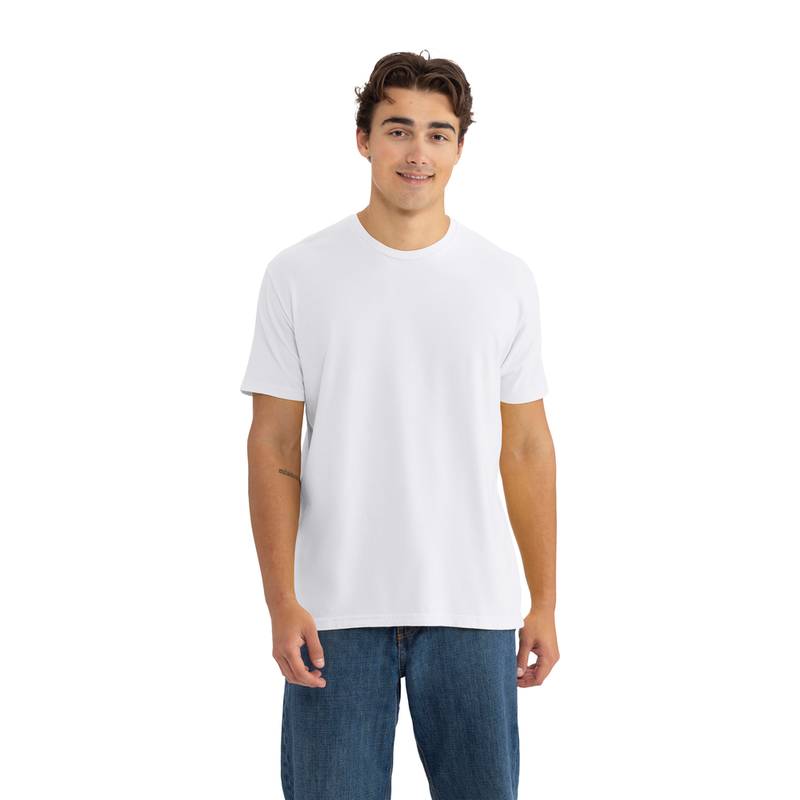 Soft Washed Cotton T-Shirt - Washed White | 3600SW | NLA