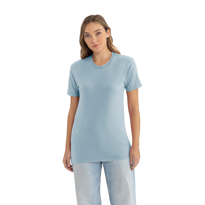 Soft Cotton T-Shirt - Washed Stonewash Denim | 3600 SW | NLA