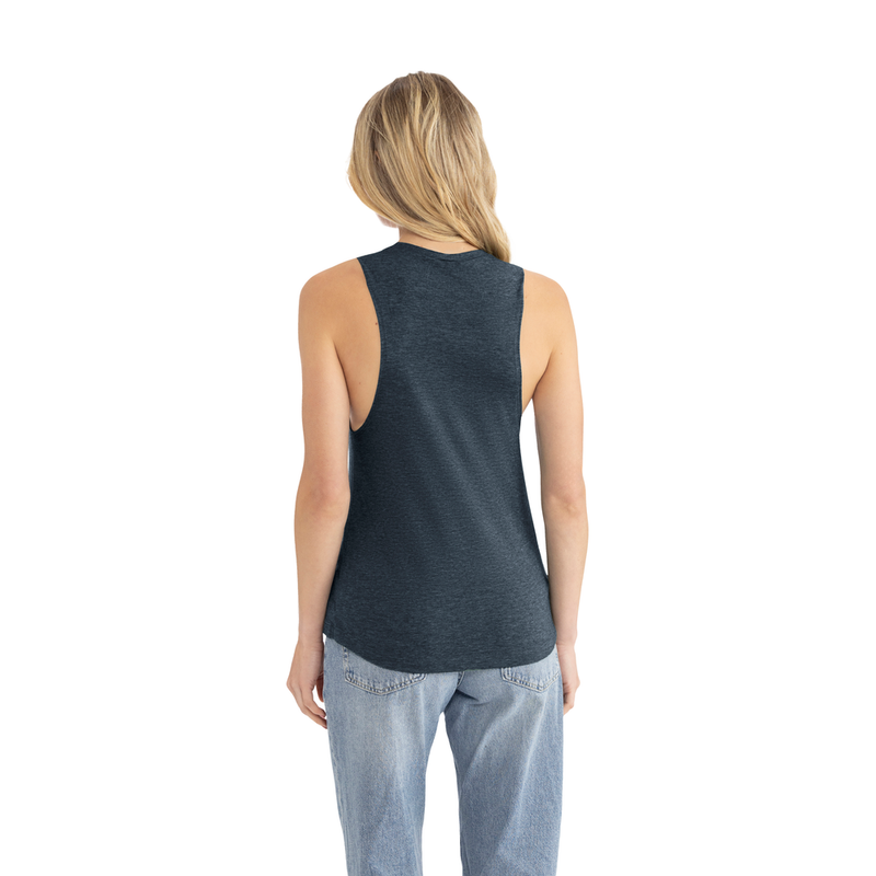 Women's Festival Muscle Tank - Antique Denim | 5013 | NLA