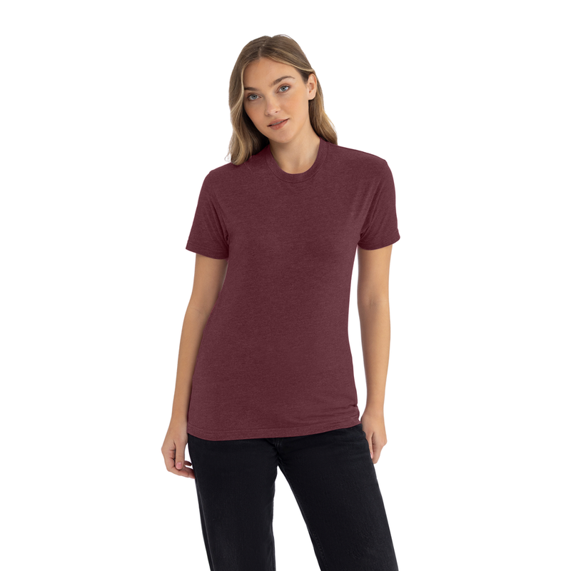 Unisex CVC T-Shirt - Heather Maroon | 6210 | NLA
