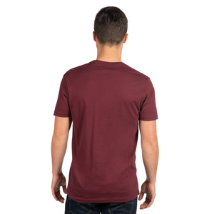 Maroon Cotton T-Shirt - 3600 | Next Level Apparel